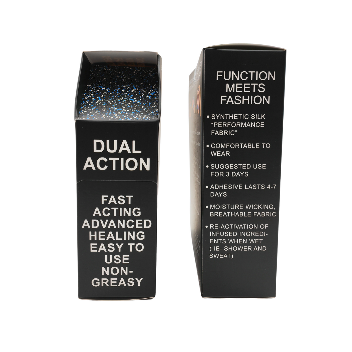 Heali Tape Infused with Magnesium & Menthol- Bulk Roll Uncut - Blue Sp ...